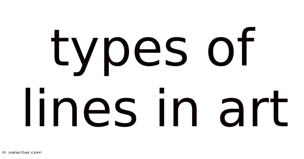 Types Of Lines In Art